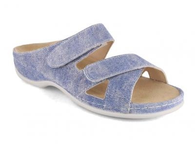 Berkemann Adjustable Slippers | Felia, Jeans