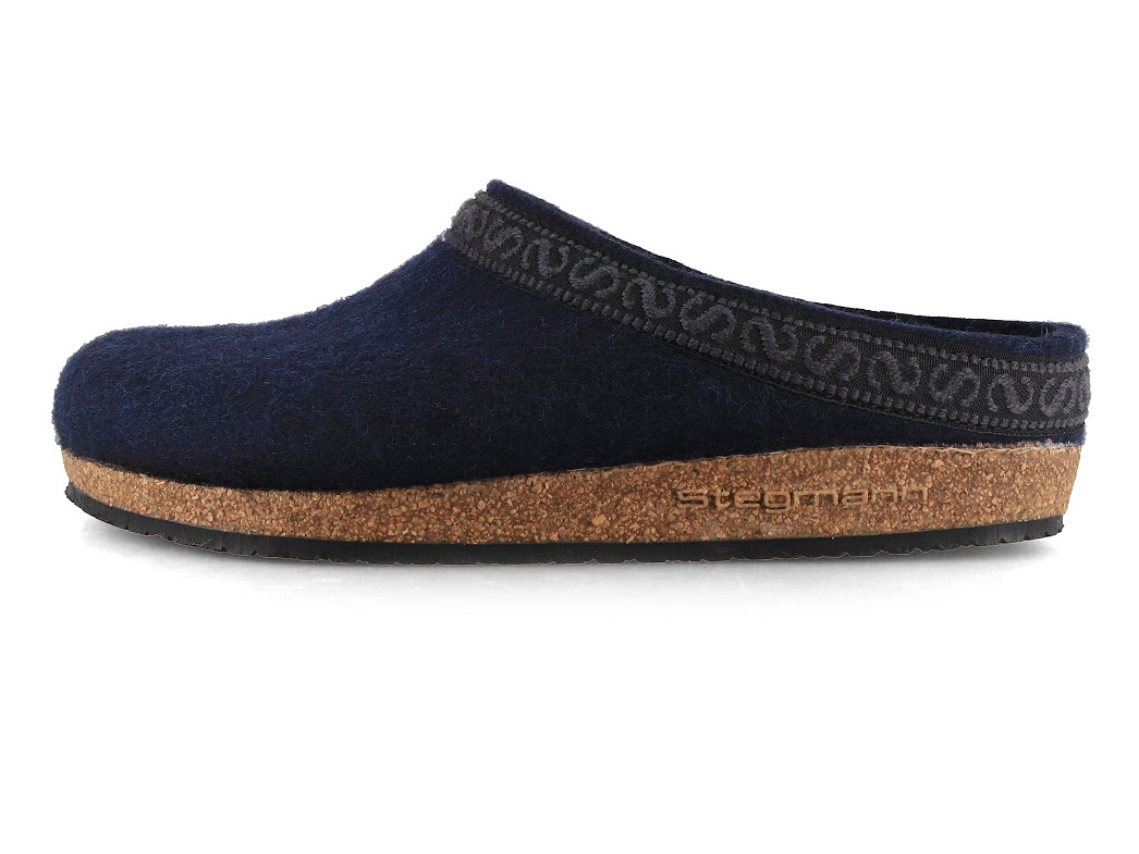 Stegmann ST 108 Women’s Felt Clogs | Navy