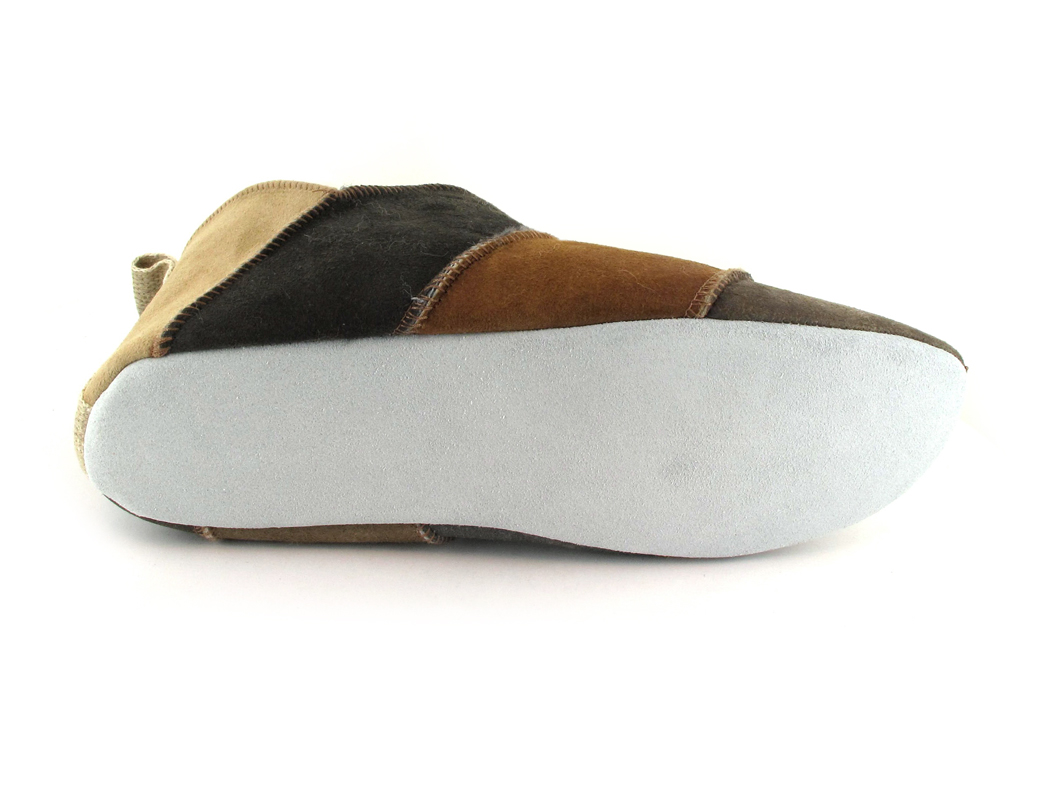 SHEPHERD | Warm Sheepskin Ankle Slipper Nora, Mixed