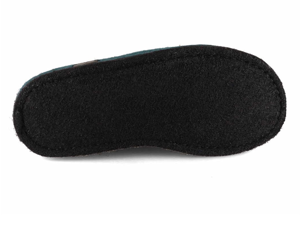 HAFLINGER Unisex Slipper | Flair Soft, Pine Green