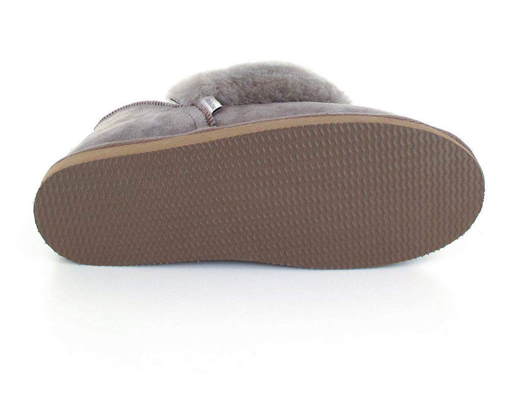 SHEPHERD Women Sheepskin Slippers | Karin, stone