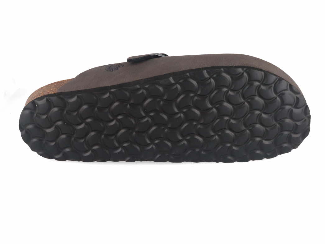 Thies Men Leather Clogs | Eco Bio Clog, Charcoal | FREE