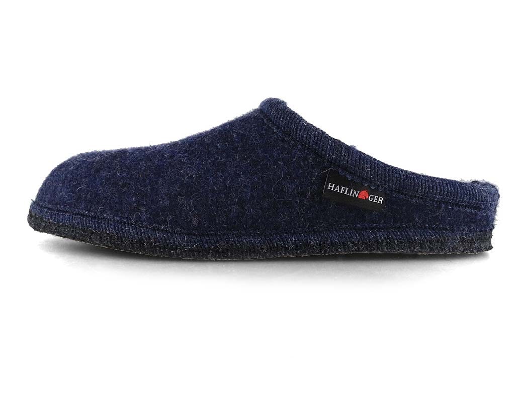 HAFLINGER | Unisex Wool Slipper Alaska, Jeans