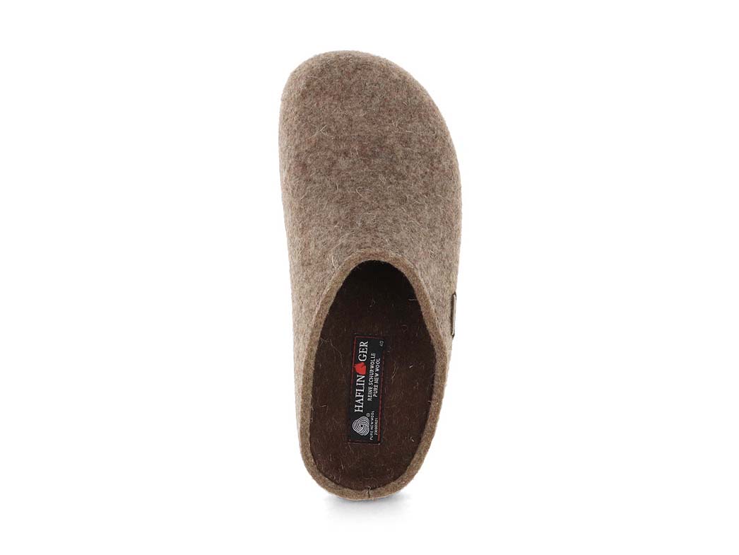 HAFLINGER | Unisex Felt Clog Grizzly Michel, Turf | Exp