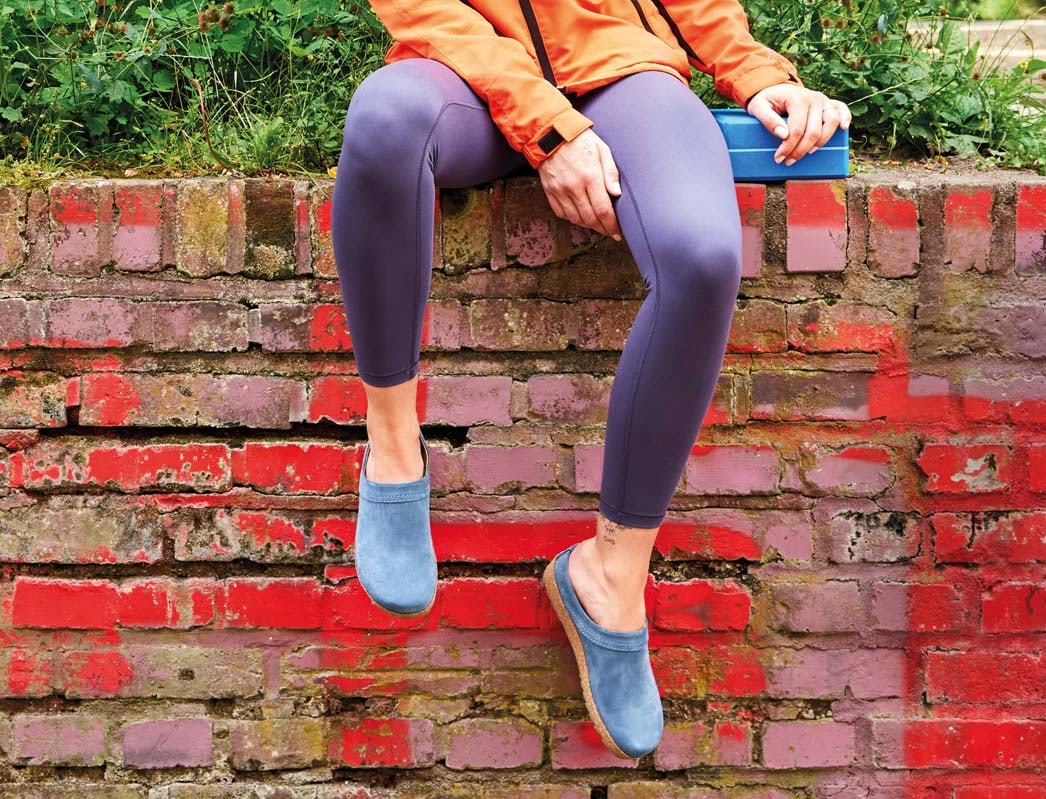 HAFLINGER Men Women Nubuck Clogs | Malmö, Jeans