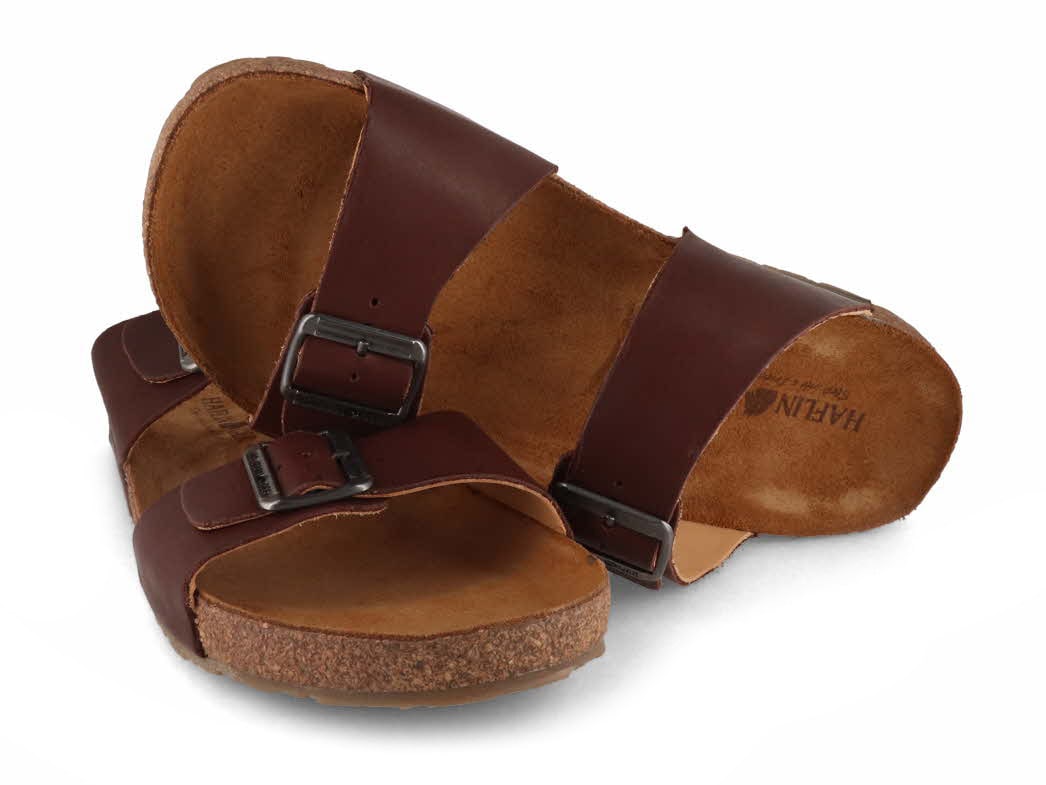 HAFLINGER Men Bio Sandals | Andrea, Brown Country | Fre