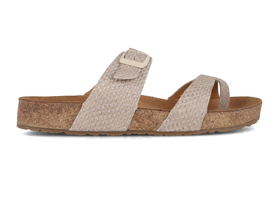 HAFLINGER Women Toe Separator Sandals |Bio Juno, Sand