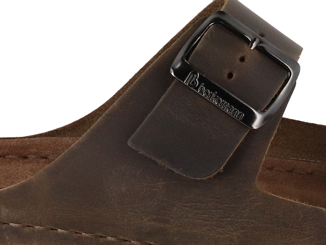 Berkemann BERKINA Men Leather Sandals | Adam, Olive