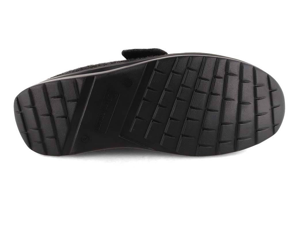 Berkemann BERKOFLEX | Men Slippers Ilja, Dark Gray