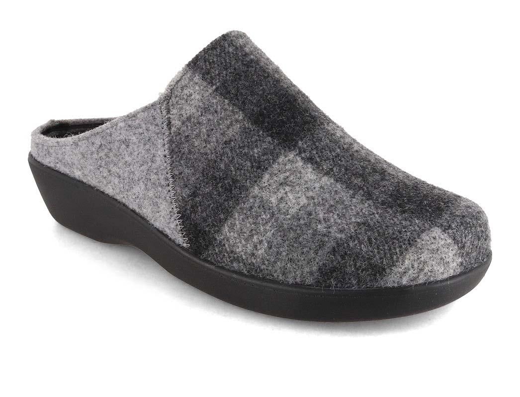 Berkemann BERKOFLEX |Slippers Glinda, Gray Multicolor