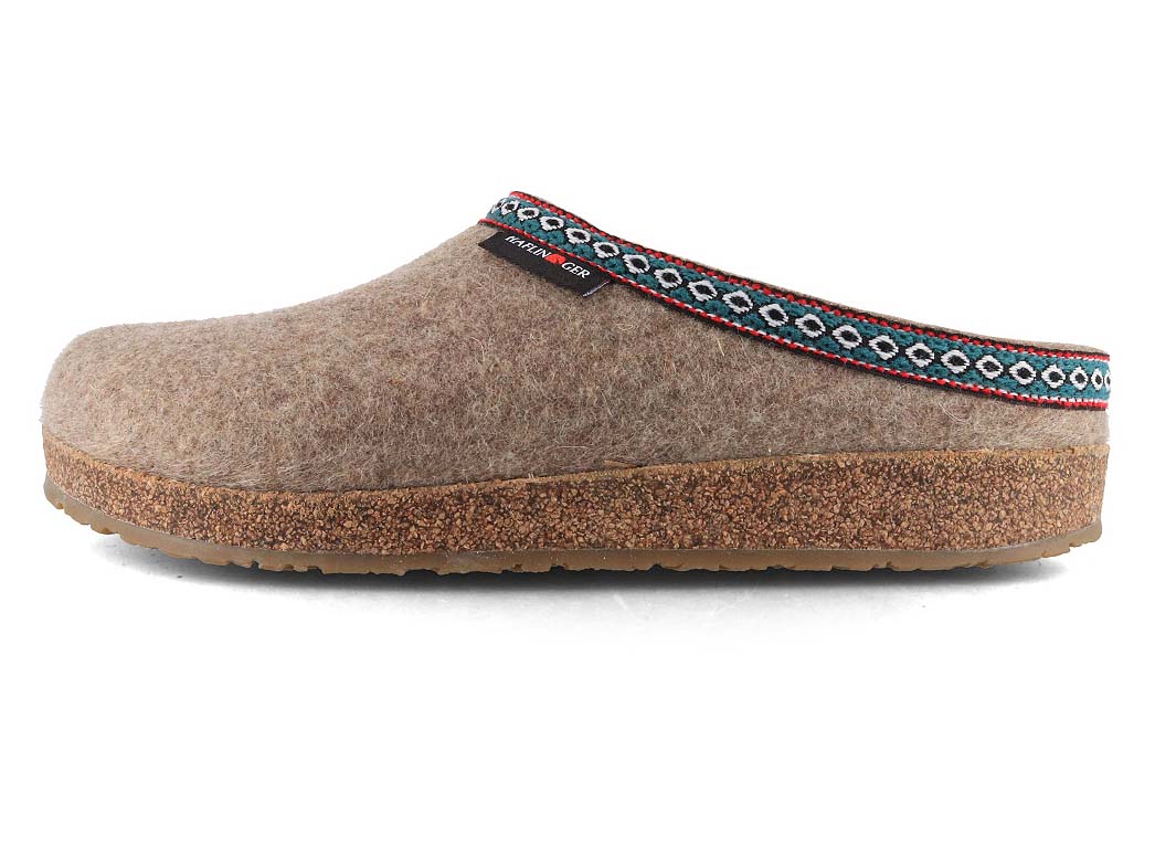 HAFLINGER Unisex Felt Clogs | Grizzly Franzl, Turf