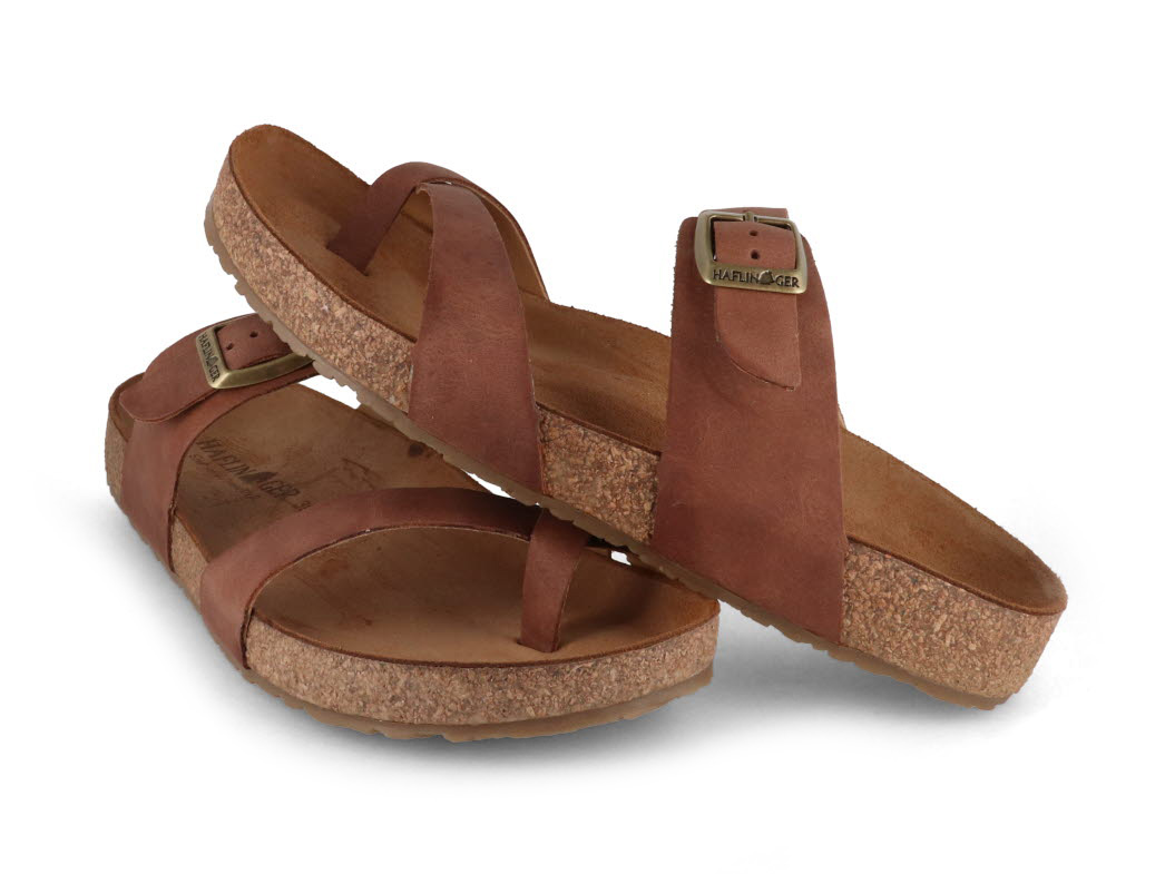 HAFLINGER Unisex Sandals | Bio Juno, Brown Country | Fr