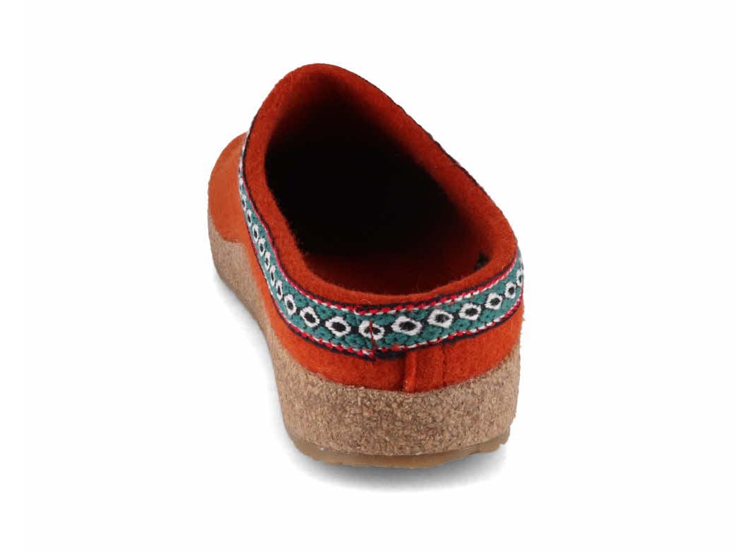 HAFLINGER Wool Felt Clogs | Grizzly Franzl, Fox | Free