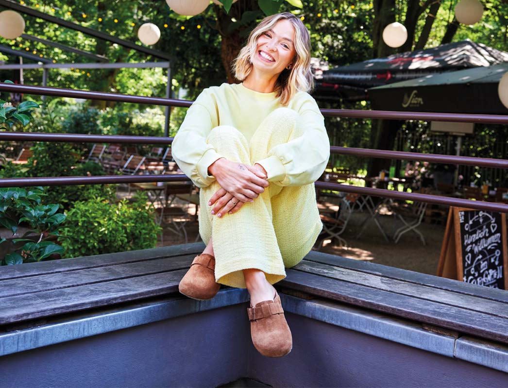 HAFLINGER Leather Clogs | Porto, Cognac | Buy Now