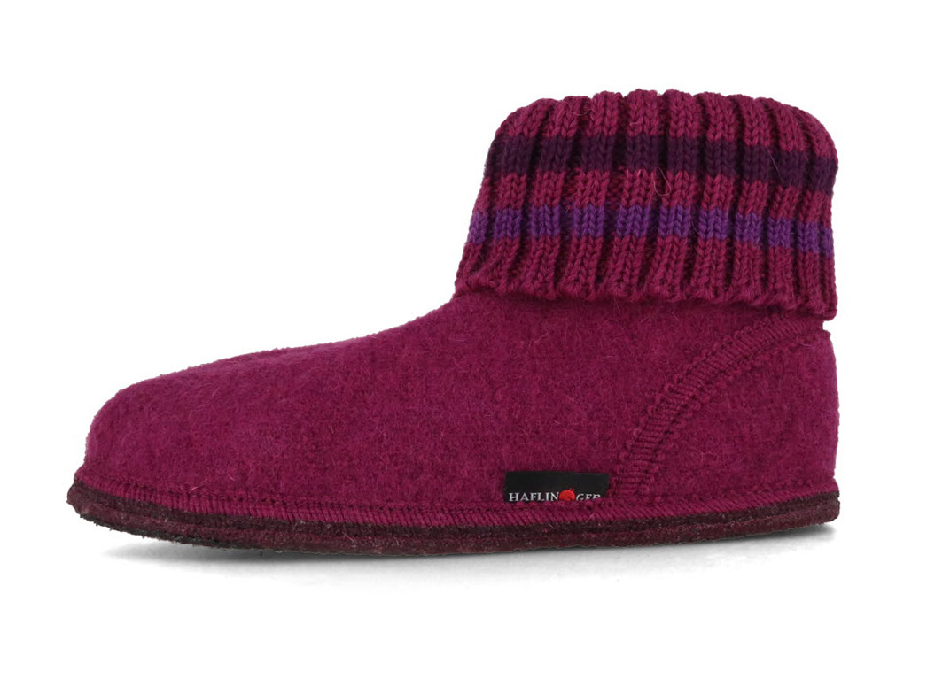 HAFLINGER Women Slipper Boots | Paul, Mulberry
