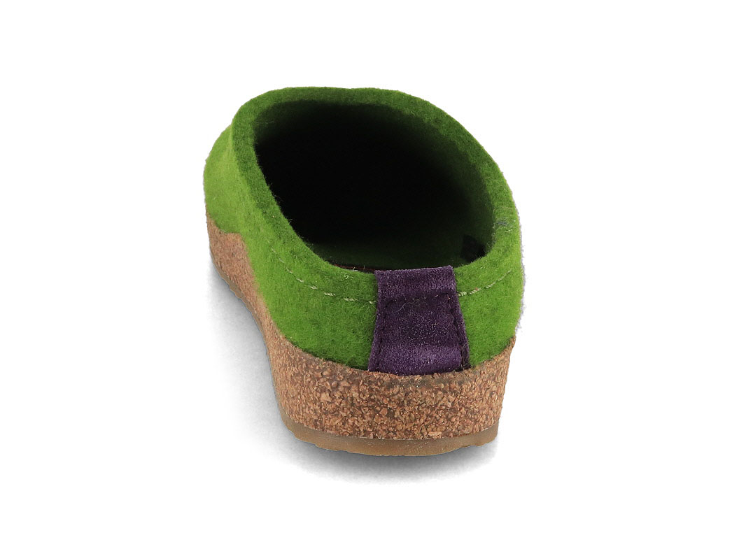 HAFLINGER Women Felt Clogs | Grizzly Luck in the Garden