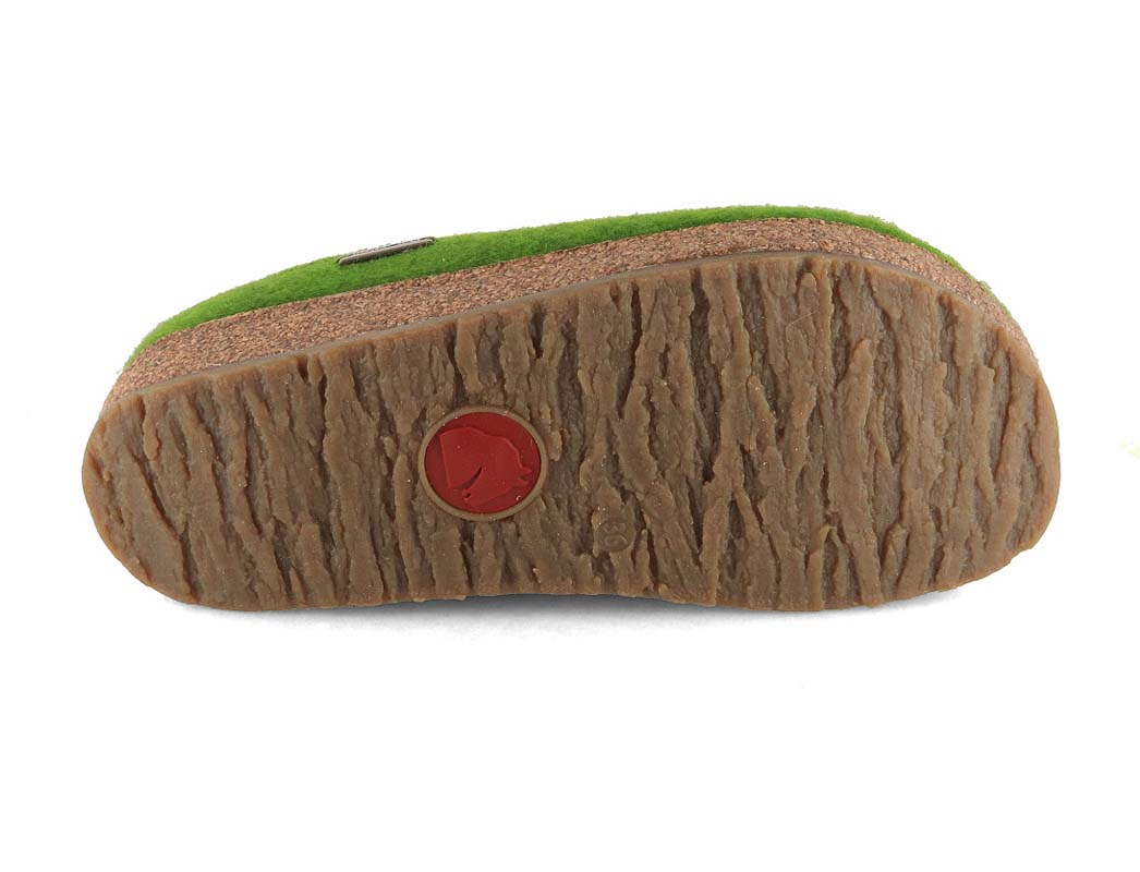HAFLINGER Women Felt Clogs | Grizzly Luck in the Garden