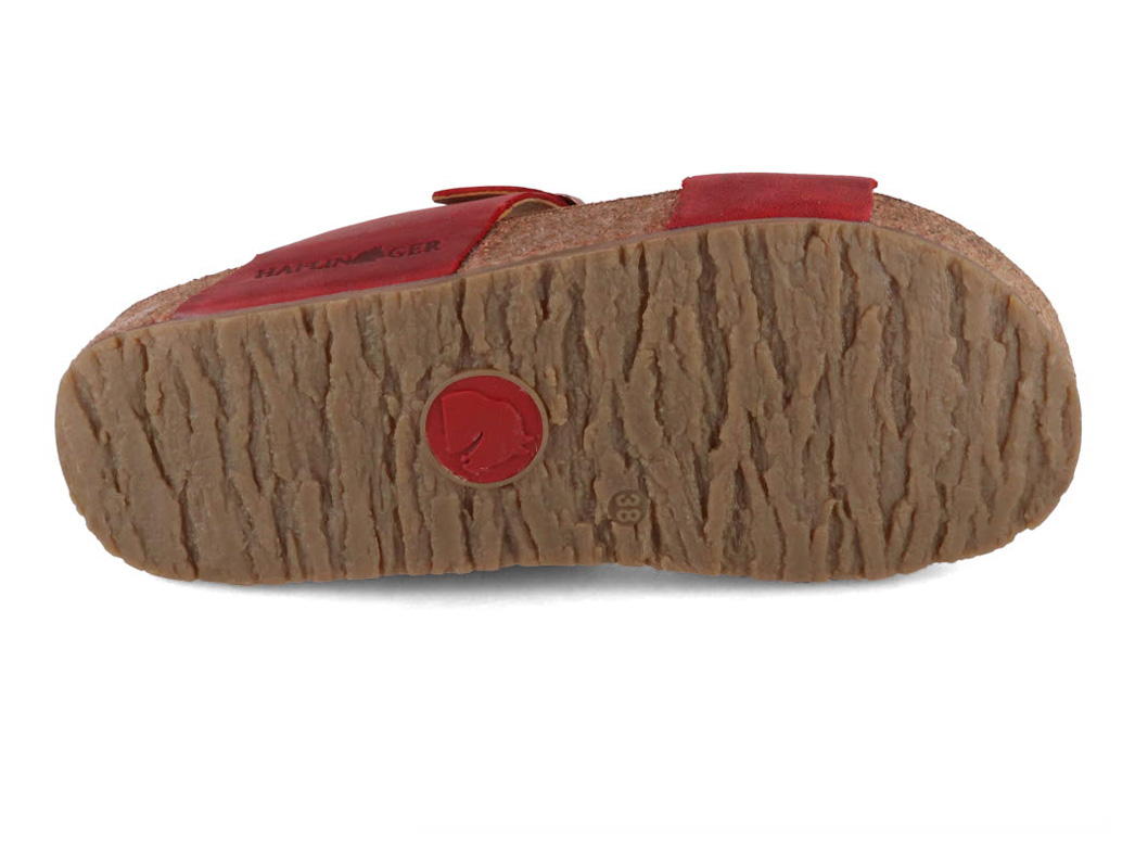 HAFLINGER Women Sandals | Bio Andrea, Red Country