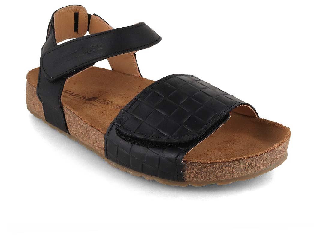 HAFLINGER Women Leather Sandals | Ellie, Black