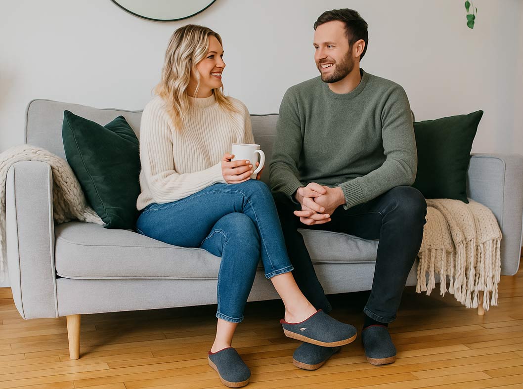 HAFLINGER Women Men Clog | Grizzly Kris, Anthracite