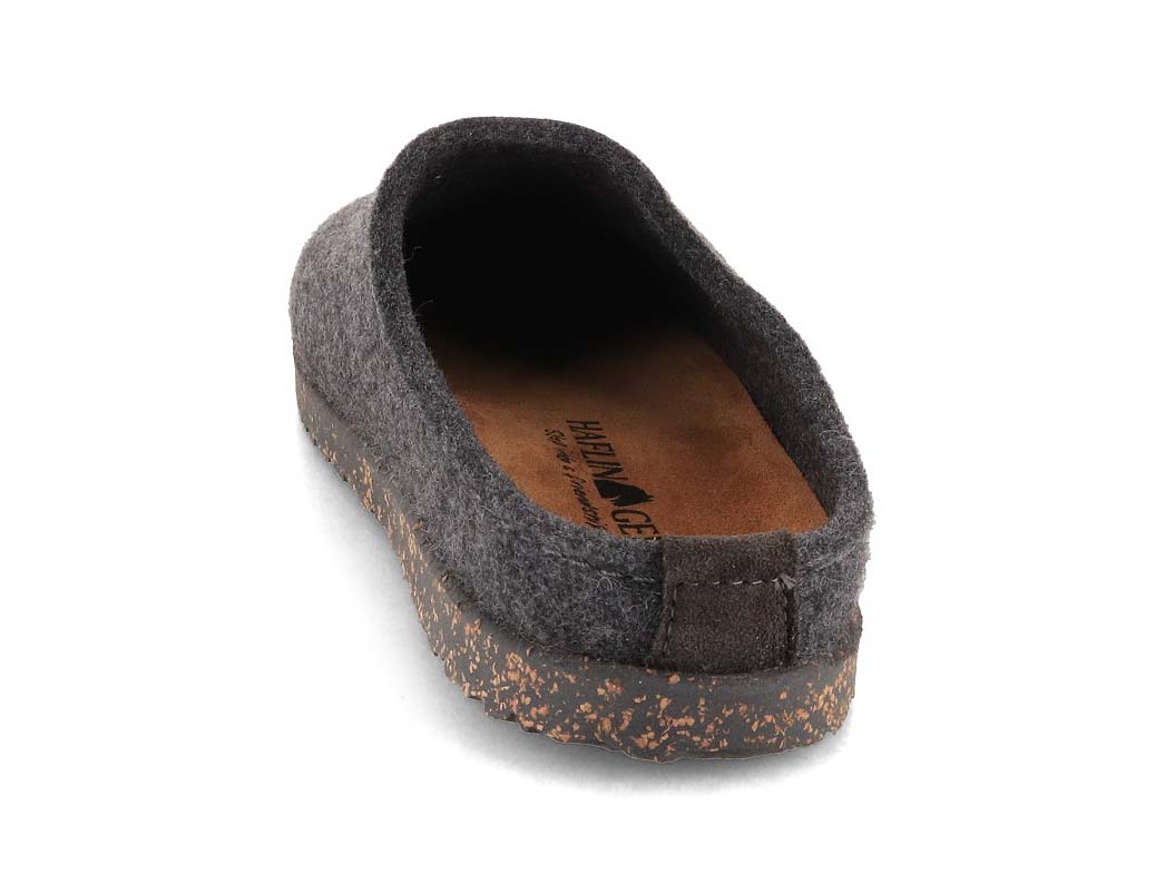 HAFLINGER Felt Slippers | Manhattan, Anthracite