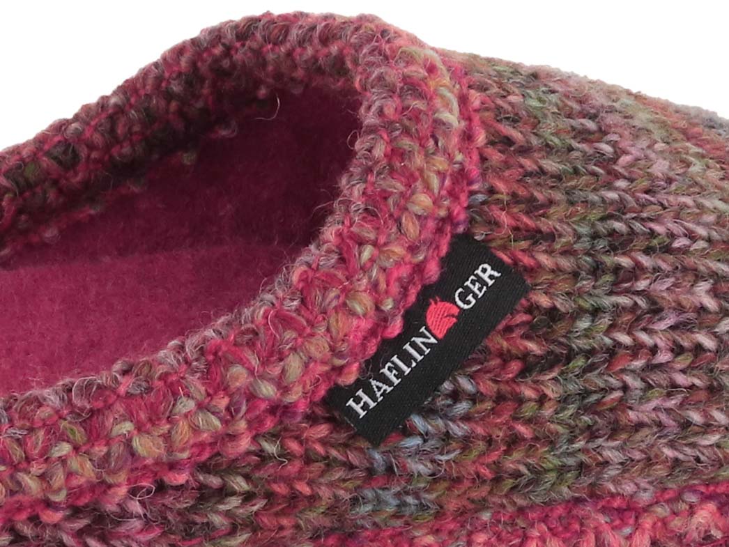 HAFLINGER Women Wool Slippers | Tricoté, Azalea