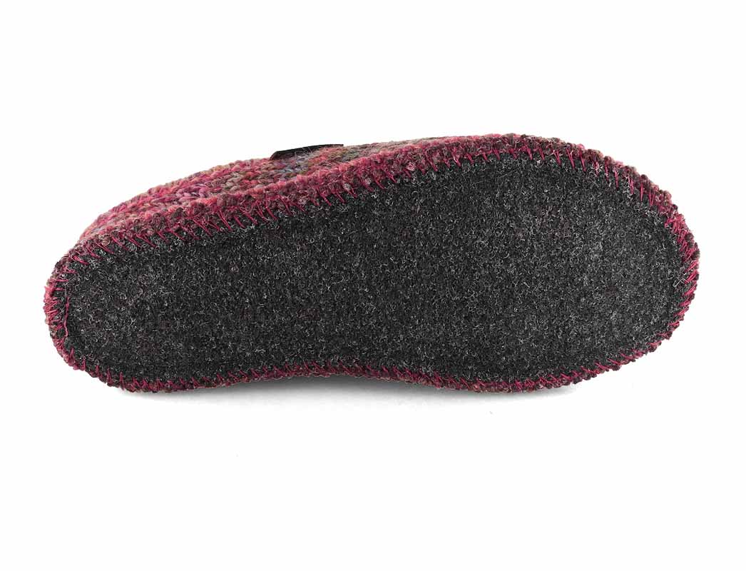 HAFLINGER Women Wool Slippers | Tricoté, Azalea