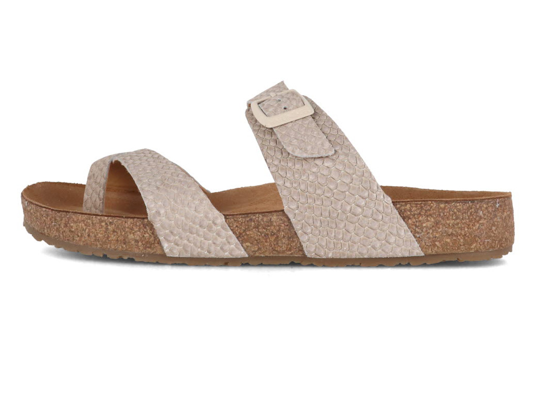 HAFLINGER Women Toe Separator Sandals |Bio Juno, Sand