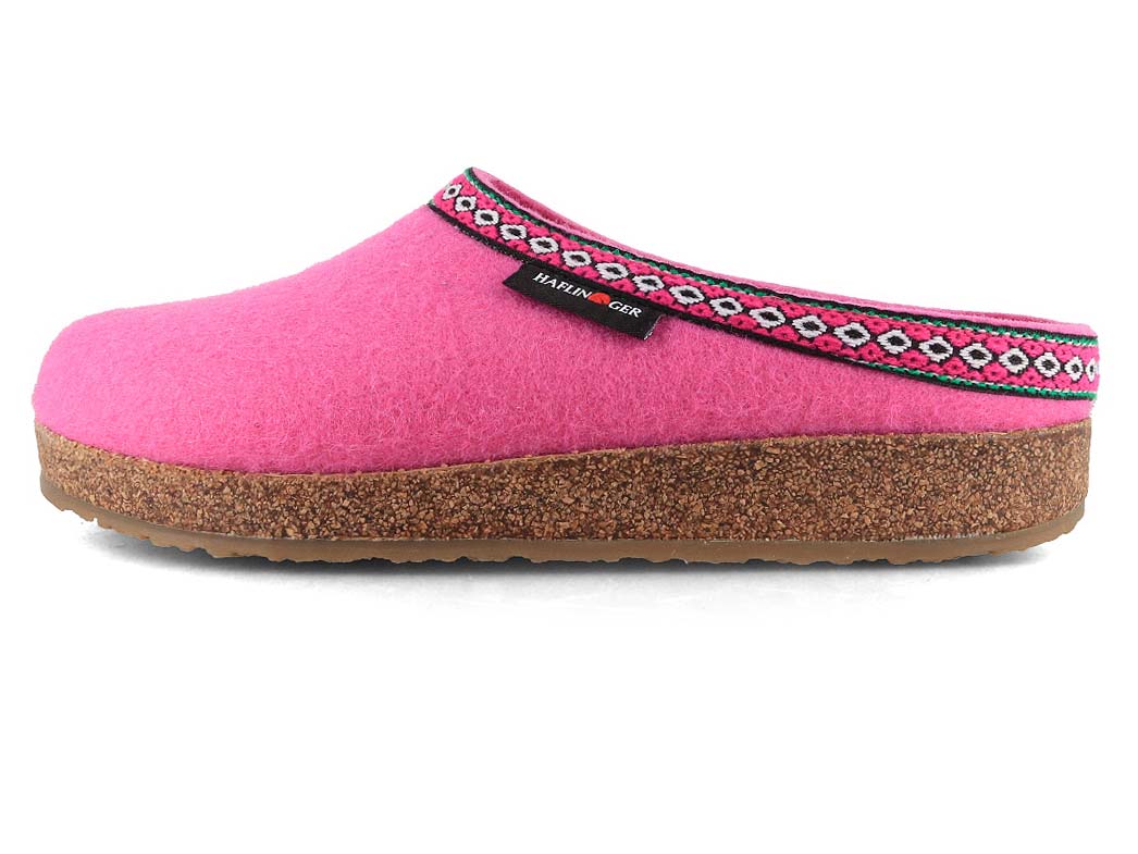 HAFLINGER Wool Clogs | Grizzly Franzl, pink