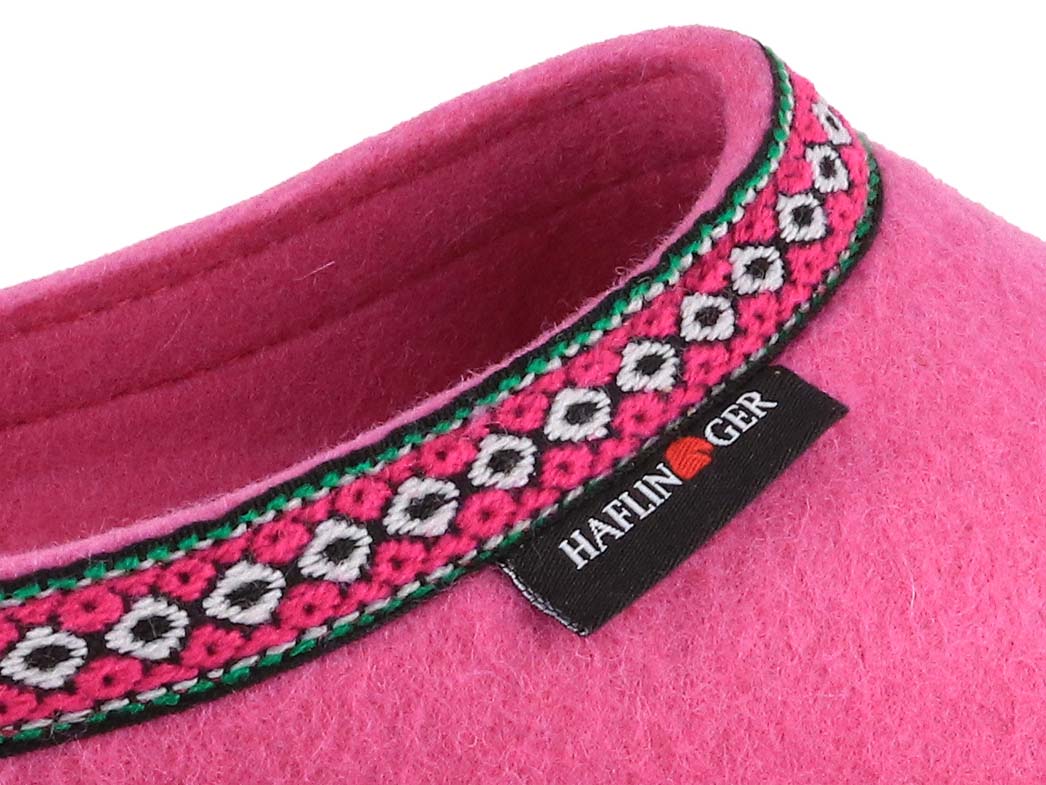 HAFLINGER Wool Clogs | Grizzly Franzl, pink