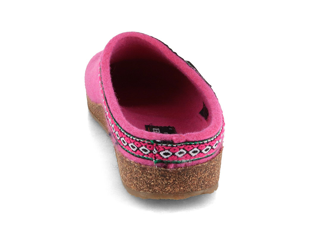 HAFLINGER Wool Clogs | Grizzly Franzl, pink