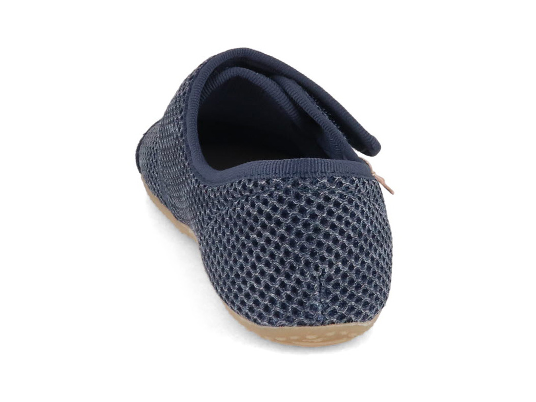 LIVING KITZBÜHEL Kids | Velcro Mesh Slippers, Navy