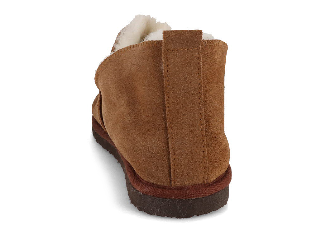 Lammbock® luxurious Slippers | Shearlock, Cognac