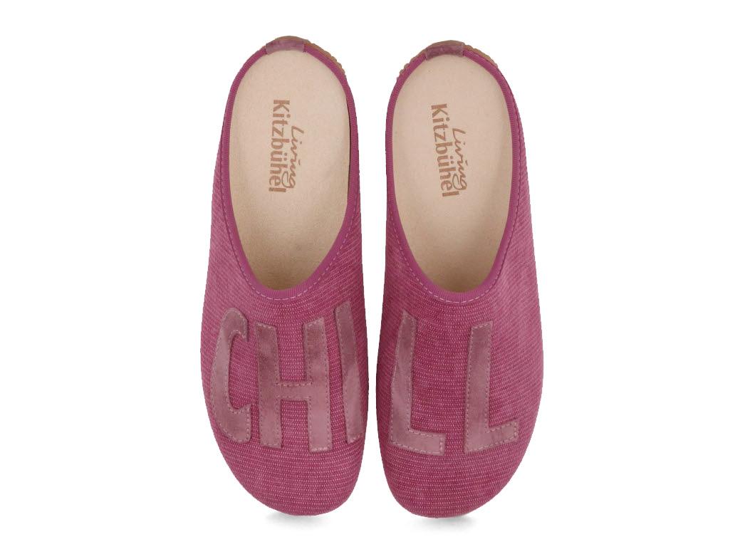 Living Kitzbuehel Women|Cotton Slipper Chill, Mulberry|