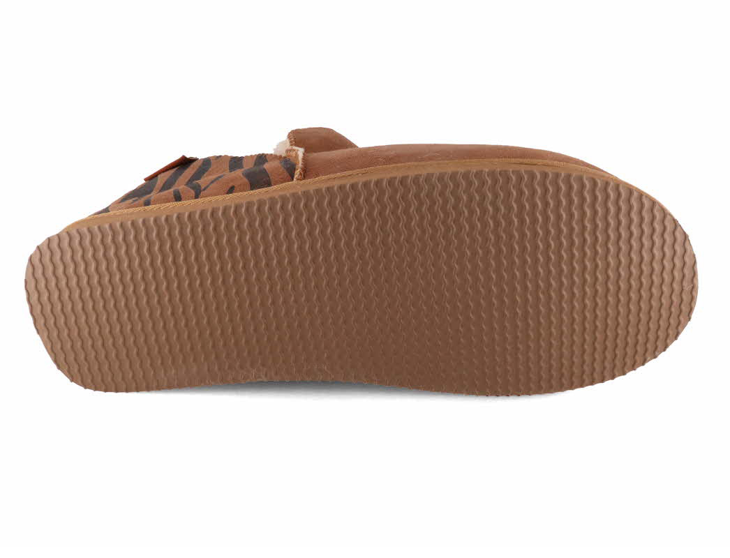 SHEPHERD Sheepskin Boots Annie, Chestnut Tiger