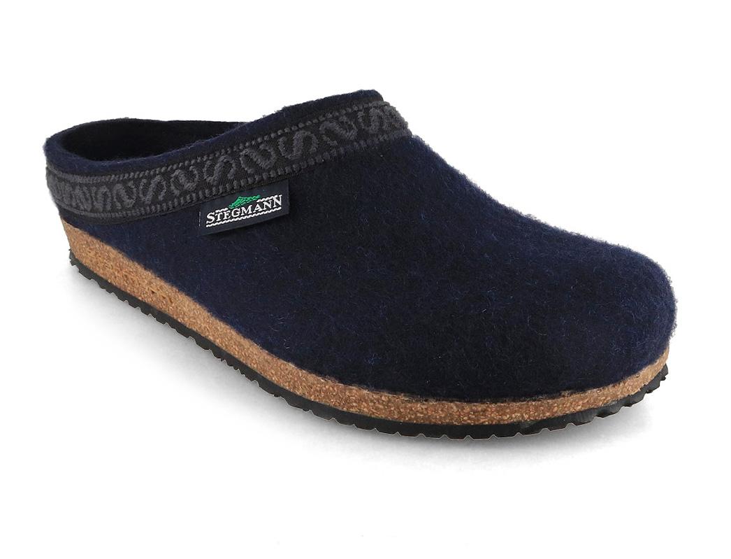 Stegmann ST 108 Women’s Felt Clogs | Navy