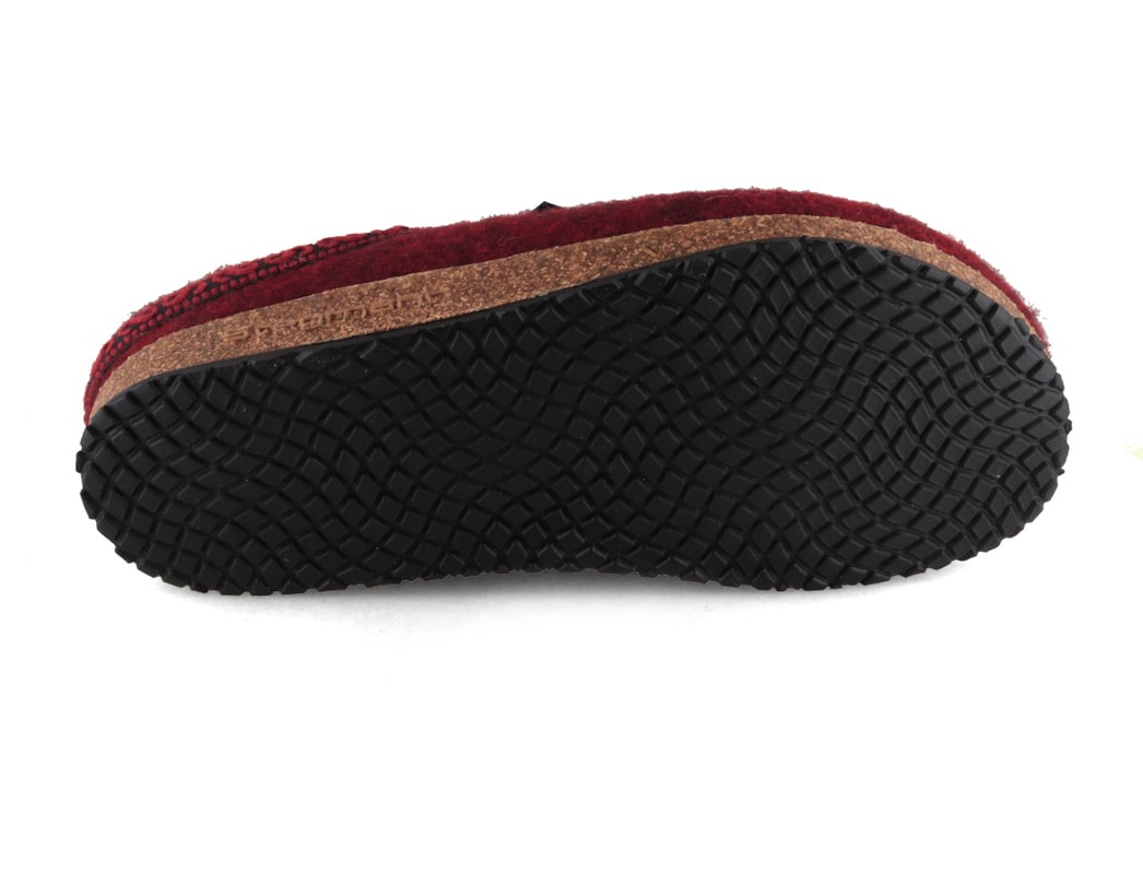 Stegmann ST 108 Women’s Felt Clogs | Firebrick