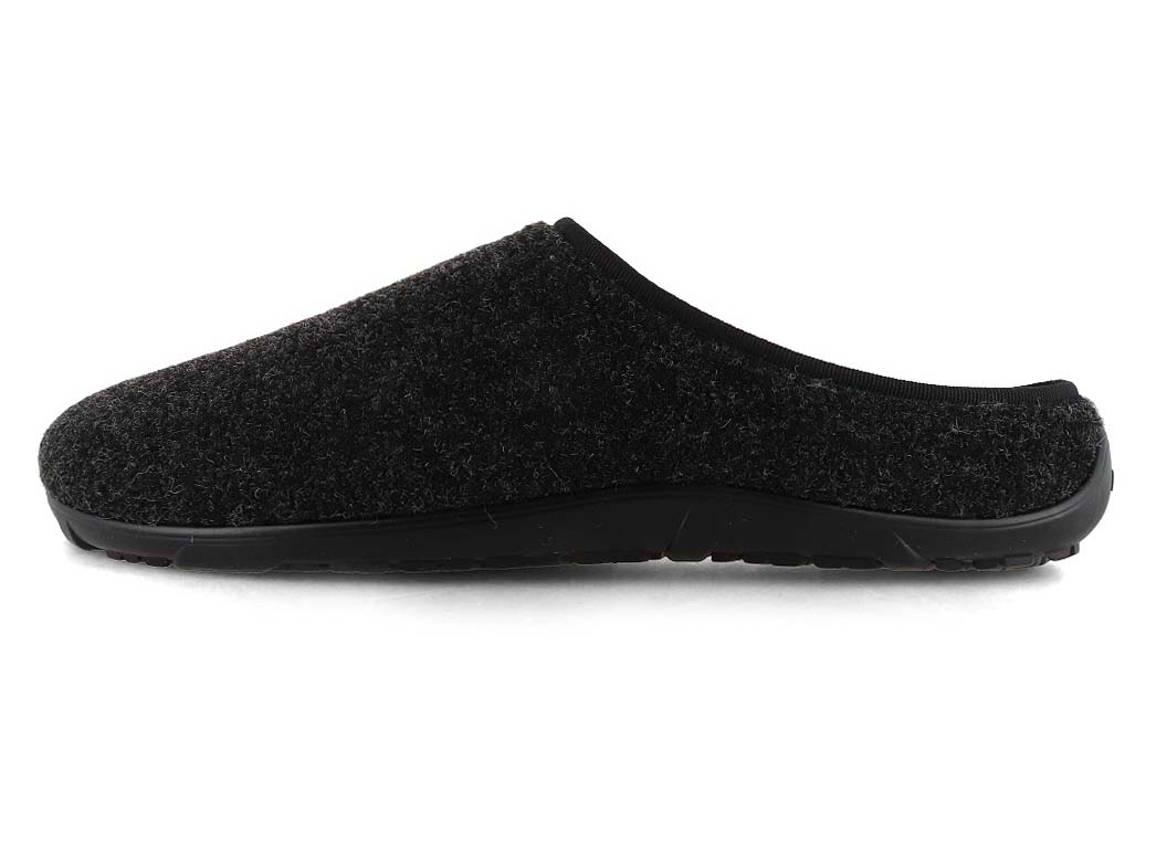 Tuffeln® Barefoot Wool Slippers | Zero-Drop, graphite