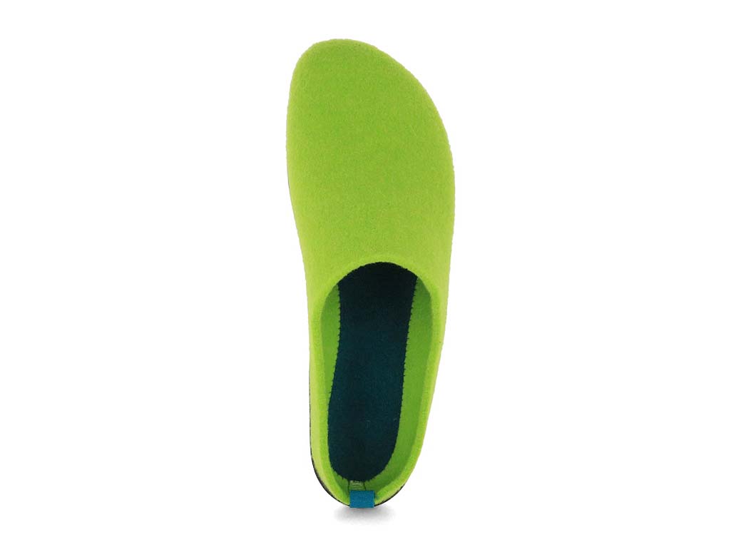 Tuffeln® Barefoot Wool Slippers|Zero-Drop, meadow green