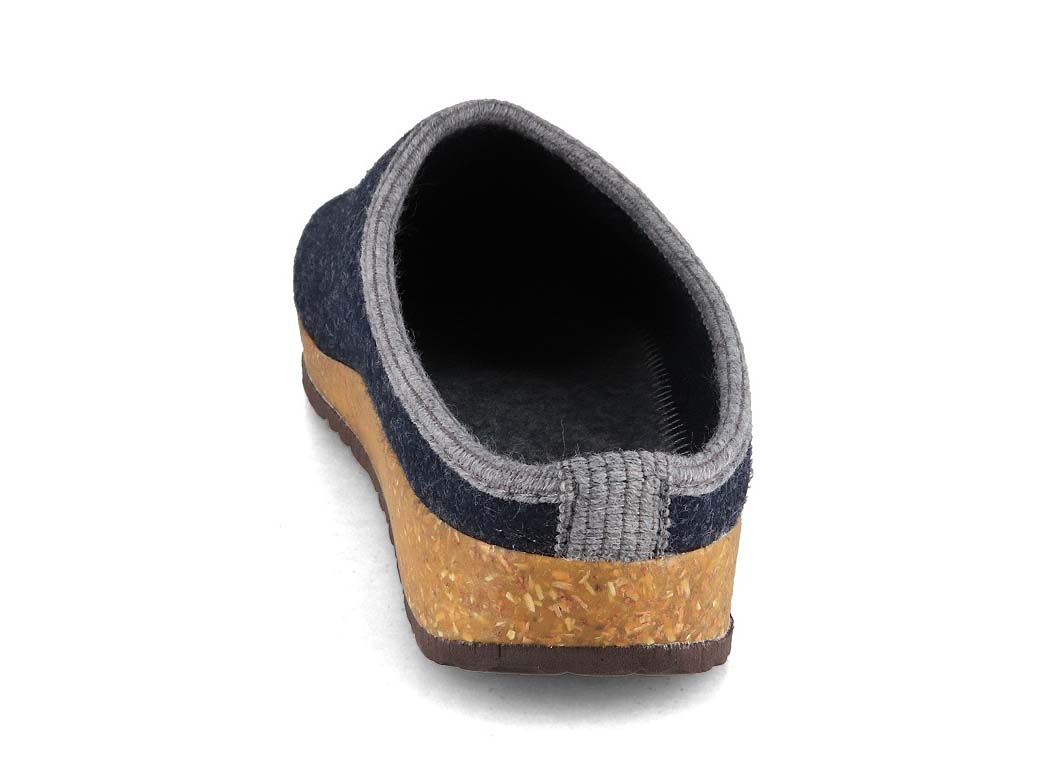 Tuffeln® Men’s Felt Clogs «Comfort» | Wool Clogs blue