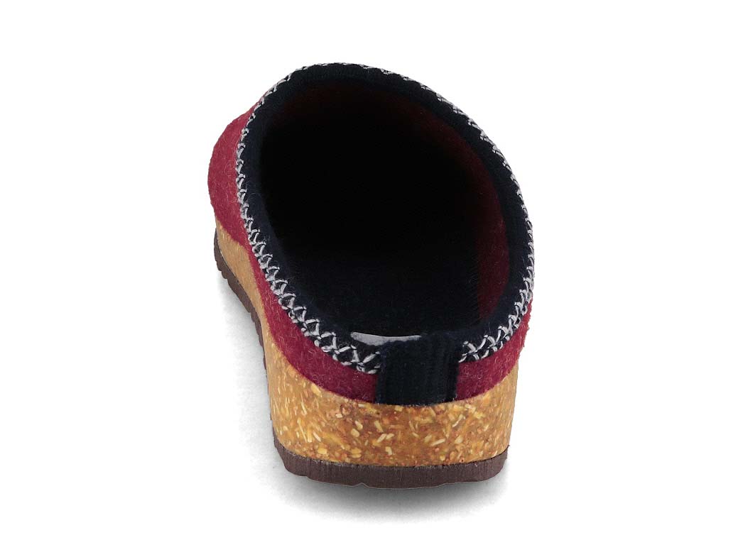 Tuffeln® Women’s Felt Clogs «Edelweiss» | Purple