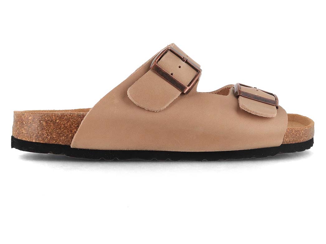 Tuffeln's Classic Two-Strap Cork Sandals – German-Style Comfort Made in ...