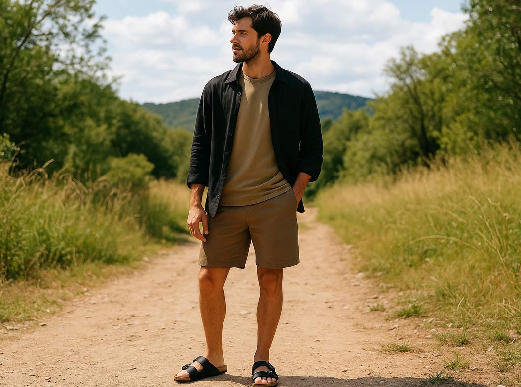 Tuffeln's Classic Two-Strap Cork Sandals – German-Style Comfort Made in ...