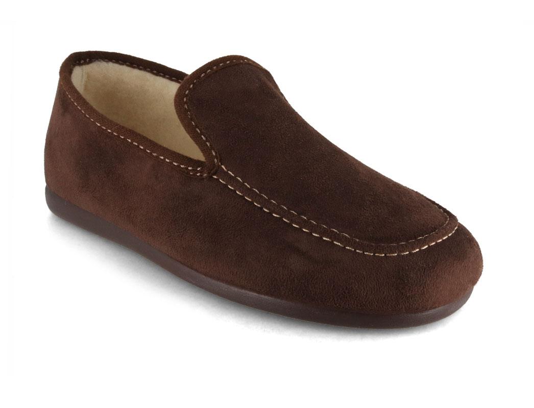 Varomed Vital Men Velour Slippers Rafael | Mocca