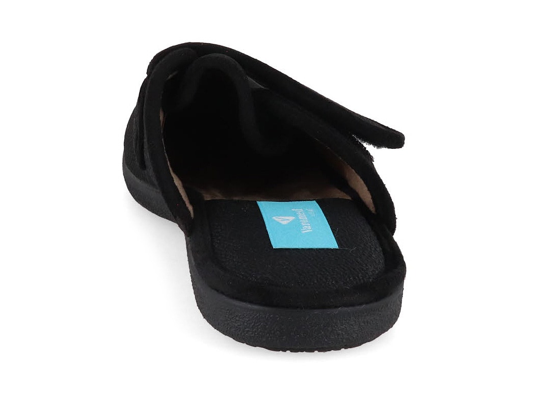 Varomed vital Men skin-friendly Slippers |Mika, Black|
