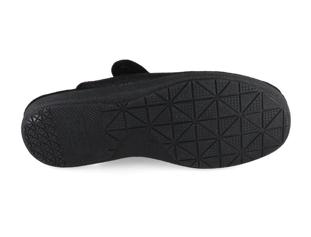 Varomed vital Men skin-friendly Slippers |Mika, Black|