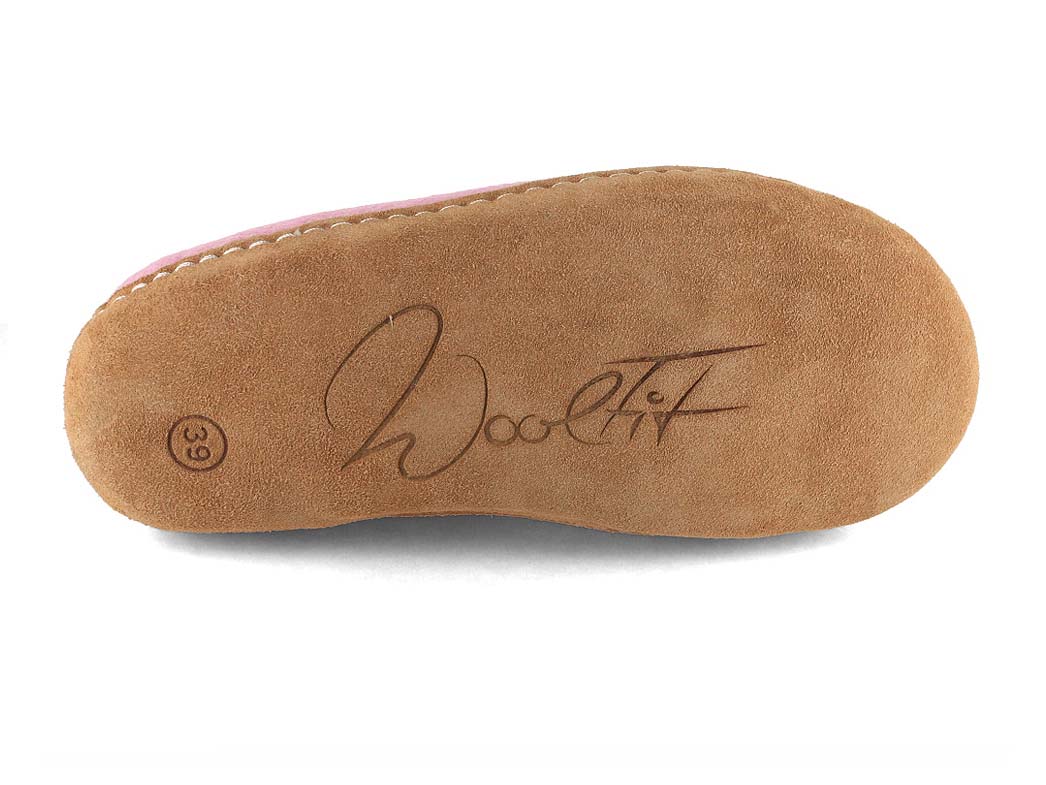 WoolFit Handmade Slippers | Footprint, Rosa Wool