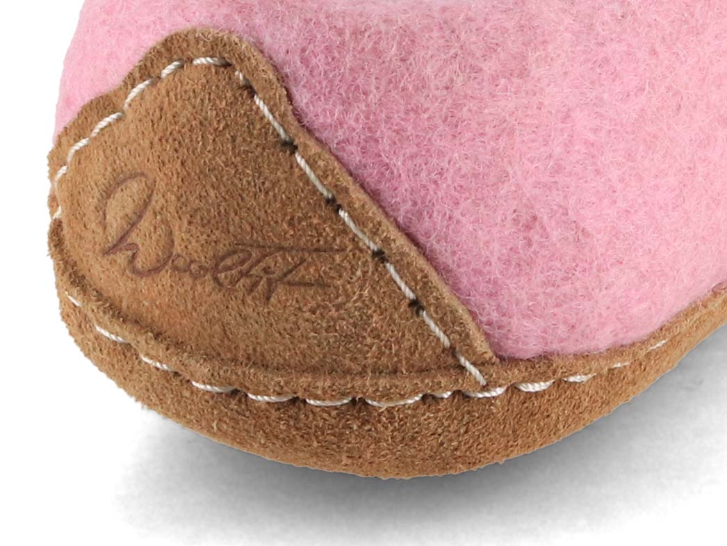 WoolFit Handmade Slippers | Footprint, Rosa Wool