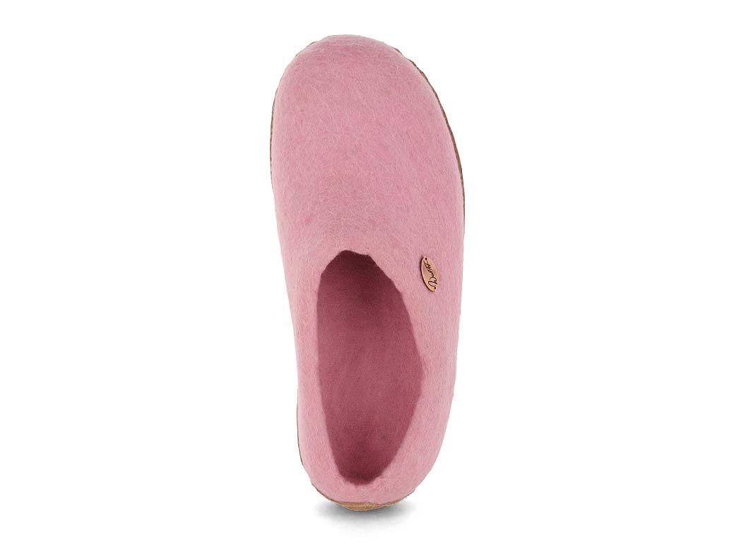 WoolFit Handmade Slippers | Footprint, Rosa Wool