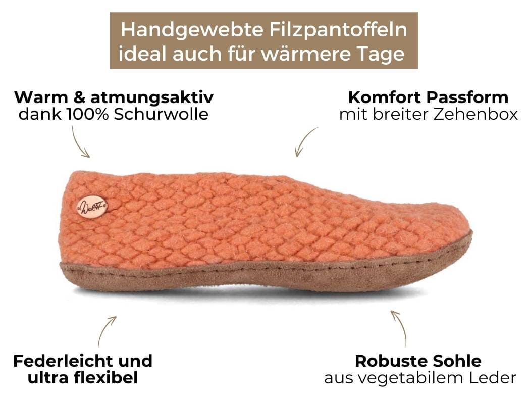 WoolFit® Women Slippers | Woolies, Apricot